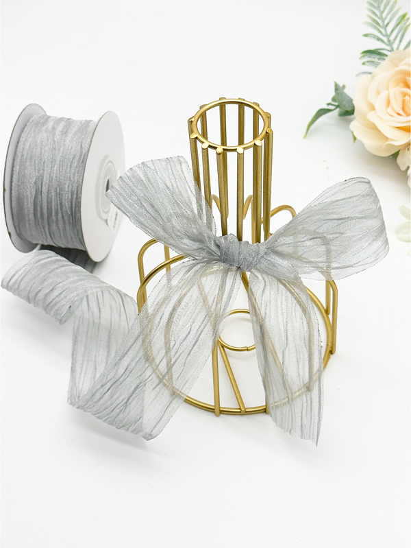 1 Roll/10yds Gradient Pleated Ribbon Gift Wrapping Ribbon | SHEIN UK