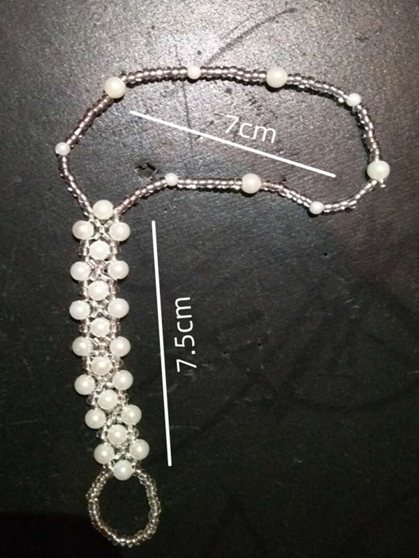 1PC Pearl Barefoot Sandal Anklet Foot Chain Toe Ring Beach Anklet ...