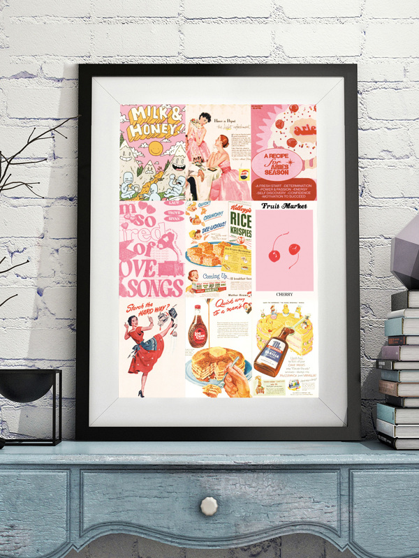 30 SZTUK Zestaw kolaży ściennych w stylu vintage Estetyczne zdjęcia ...