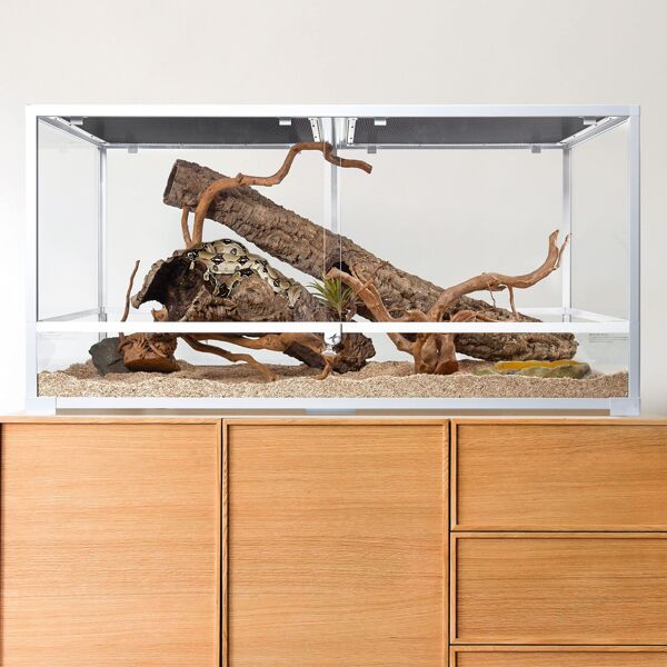 120 Gallon Reptile Terrarium, Large Reptile Tank, 48" x 24" x 24 ...