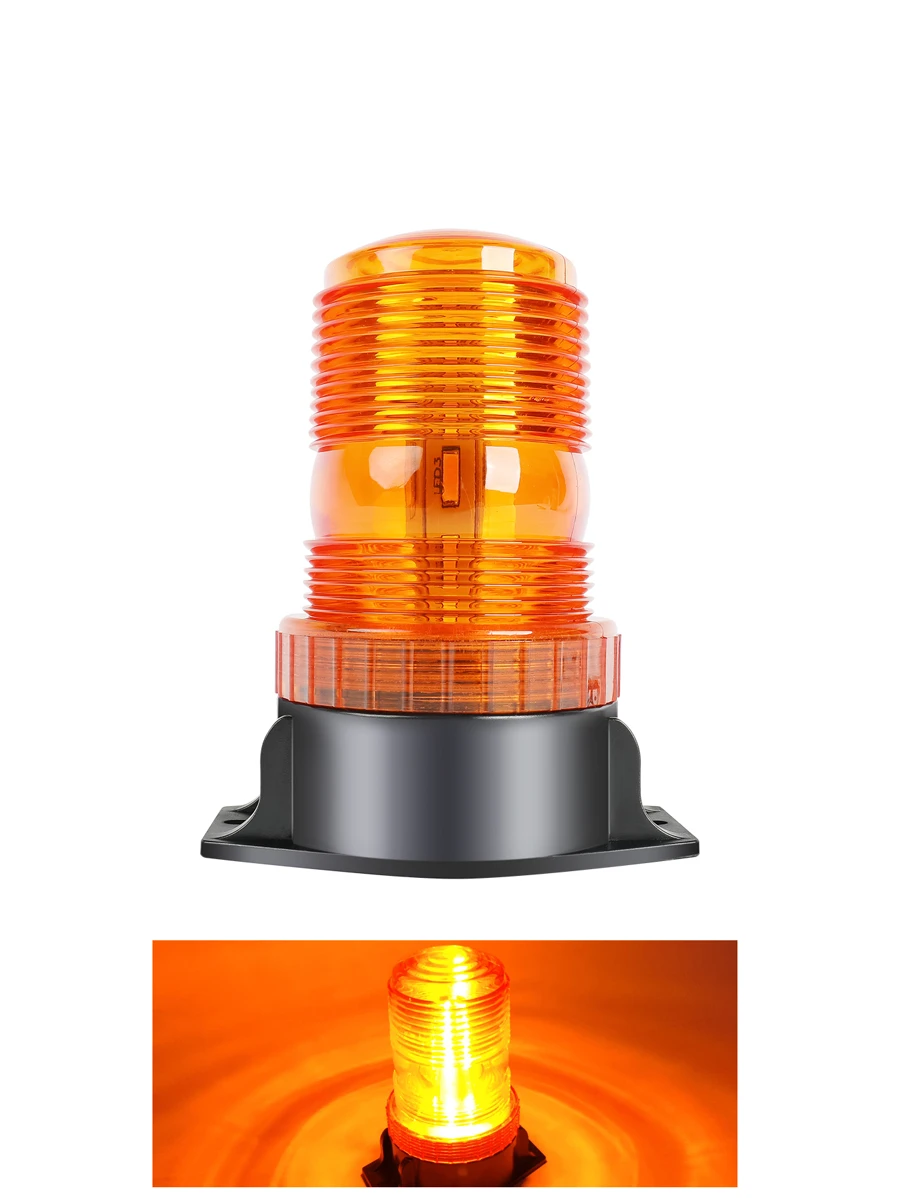 Amber Led Strobe Lights For Forklift Golf Carts UTV Cars Trucks Tractor ...