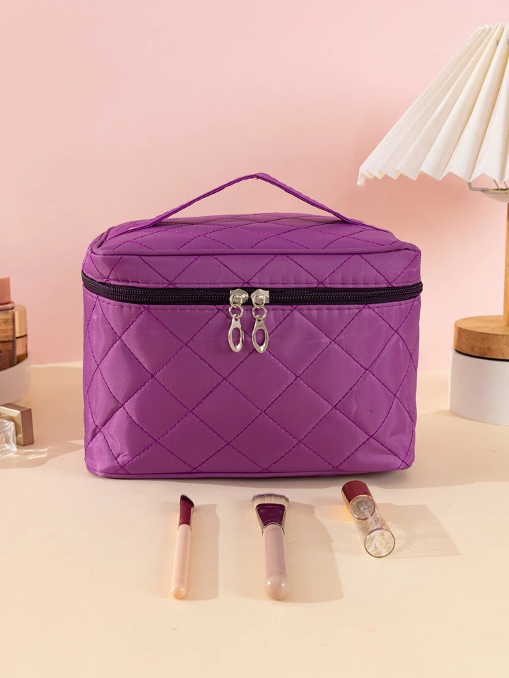 Large Purple Makeup Case | Saubhaya Makeup