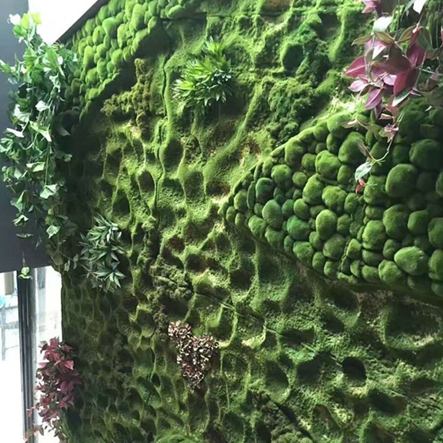 Artificial Moss Simulation Foams Board Green Plants Home Decorative ...