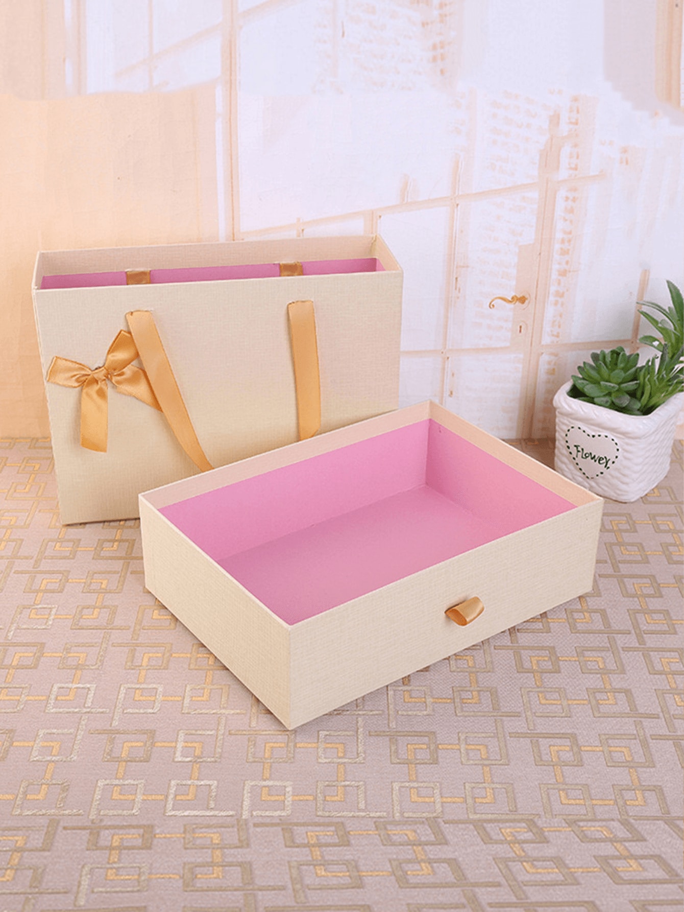 1pc Bow Decor Gift Bag | SHEIN USA