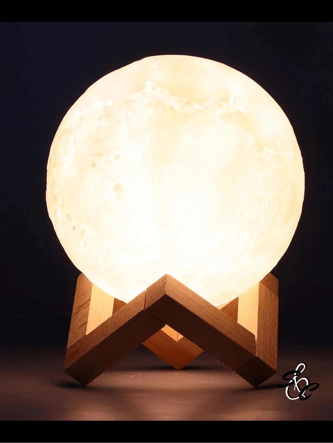 Lámparas luna 3D, Sebami Luz Nocturna Luna LED Lampara Luna control ...