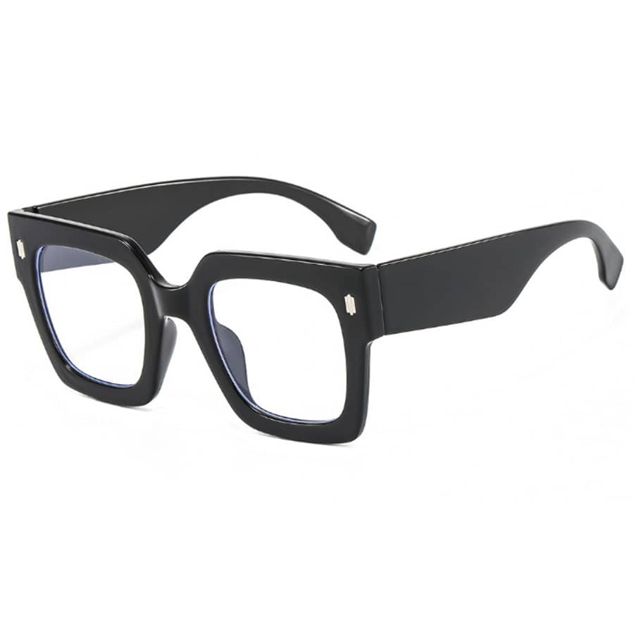 Square Big Frame Decorative Plain Glass Spectacles Shein Usa