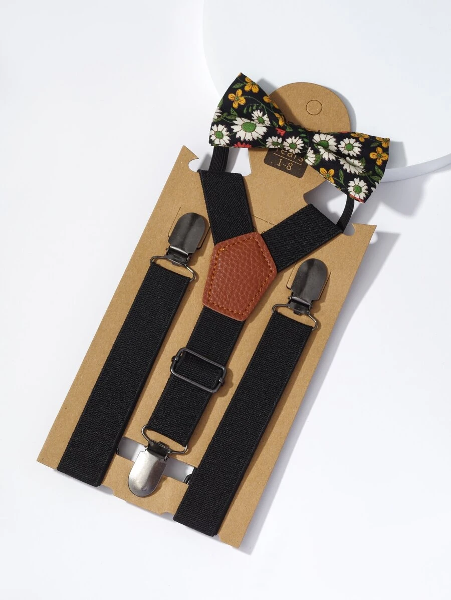 Fliege Hosentrager Set Vintage
