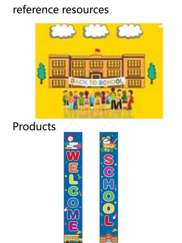 Back to School Banner Welcome Banner for First Day of School Hanging ...