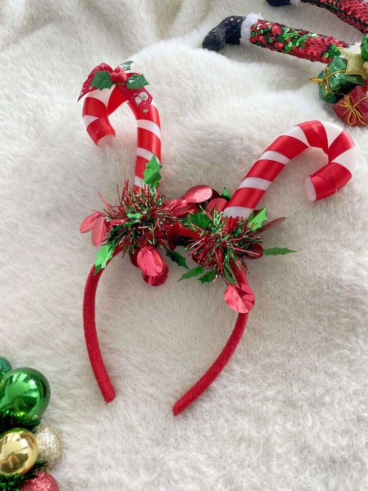 Candy Cane Headband