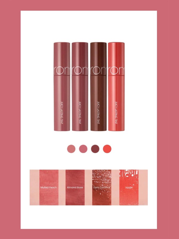 rom&nd ROMAND ROM&ND Juicy Lasting Tint Ripe Fruits Series Vivid color ... rom&nd ROMAND ROM&ND Juicy Lasting Tint Ripe Fruits Series Vivid color ...