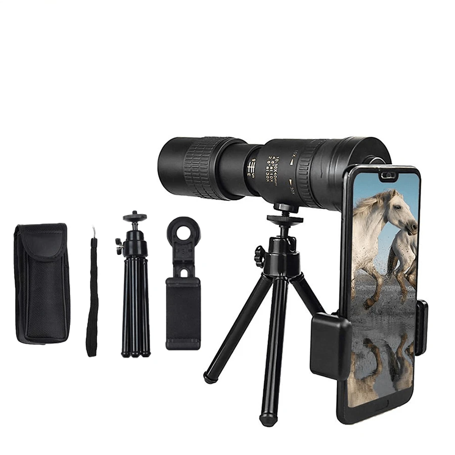 Monocular Telescope With Zoom Function, Single Eye, And Smart Phone ...