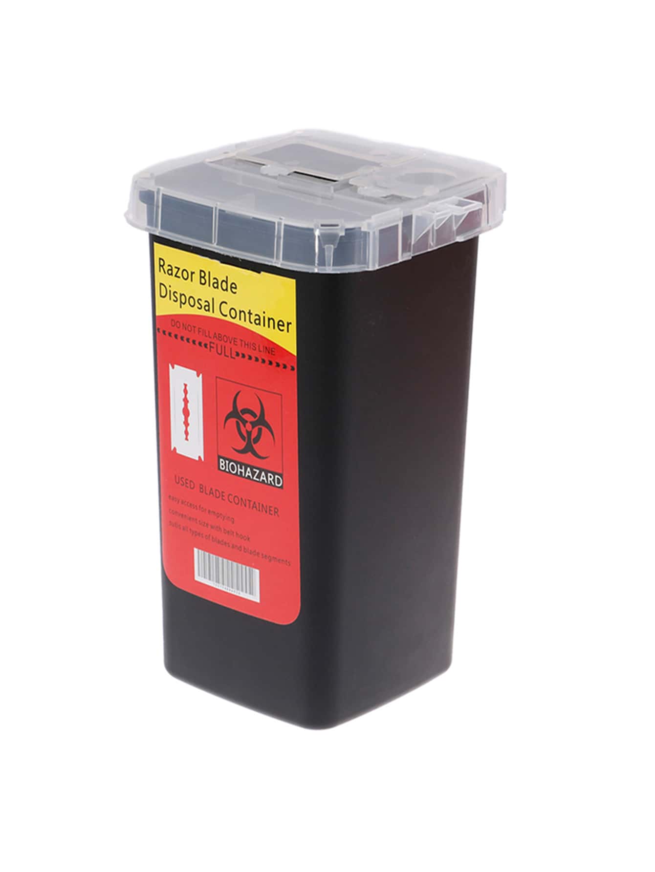 Plastic Beauty Tool Blade Recycling Box Blade Disposal Case, Disposal ...