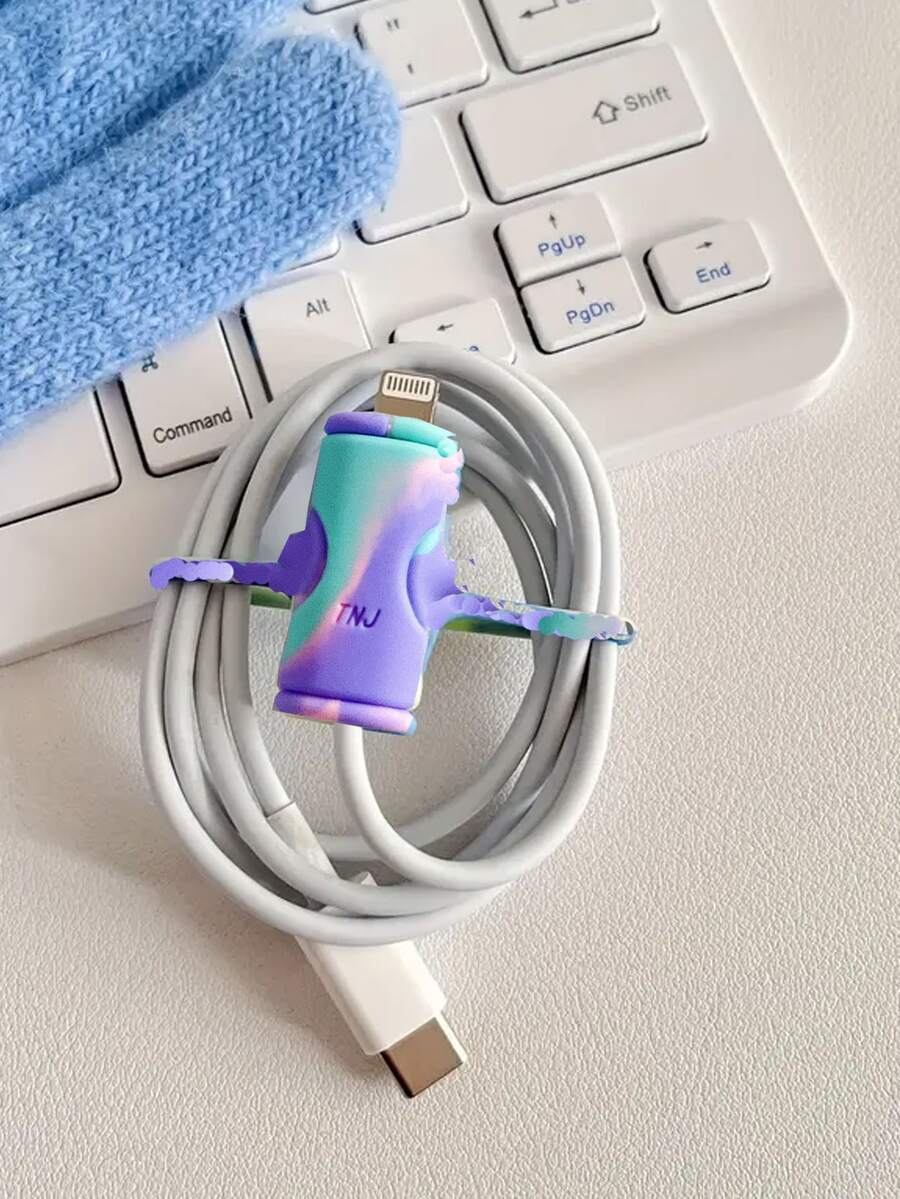 2-In-1 Silicone Cartoon Phone Data Cable Protector - Protect Your ...