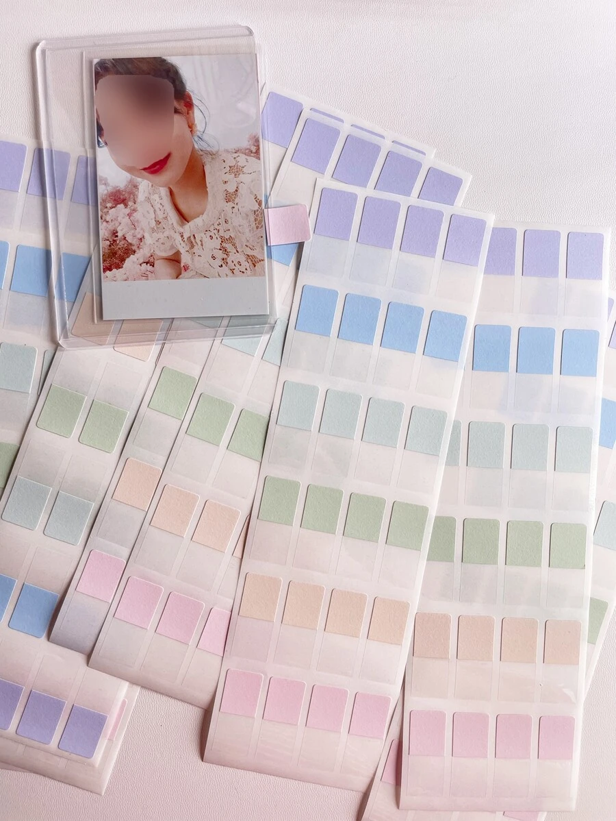 10 Sheets Of Index Stickers, Writable Adhesive Tabs, Bookmarks, Memo ...