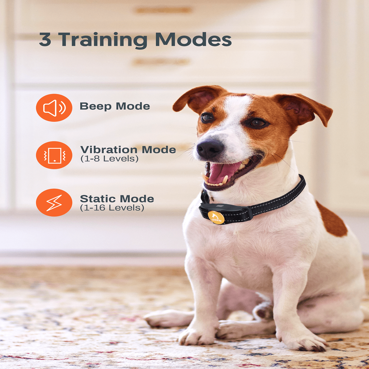 Dog Training Collar with Remote - 2 Receivers Dog Shock Collar for ...