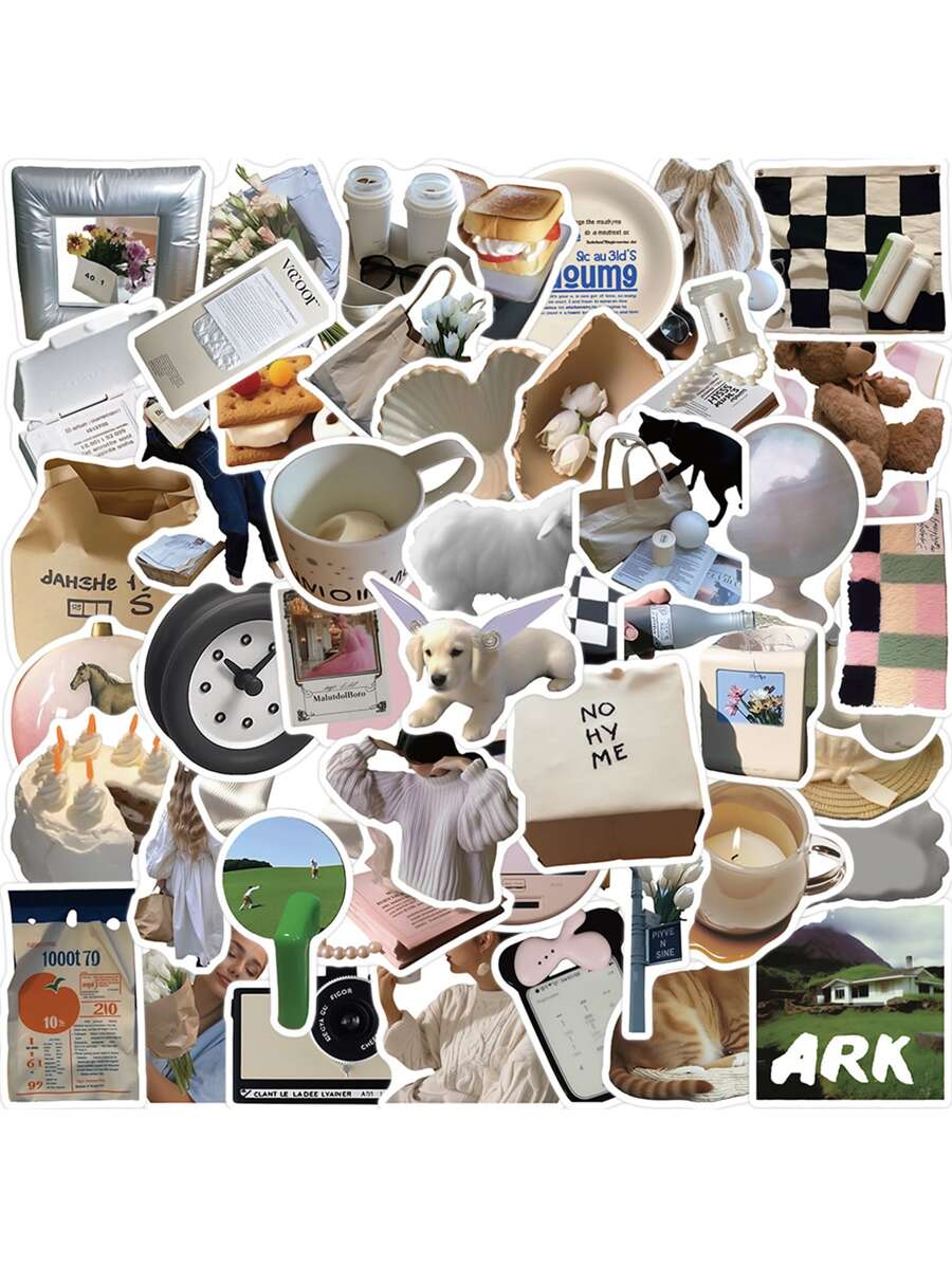 50pcs Mixed Pattern Sticker | SHEIN USA