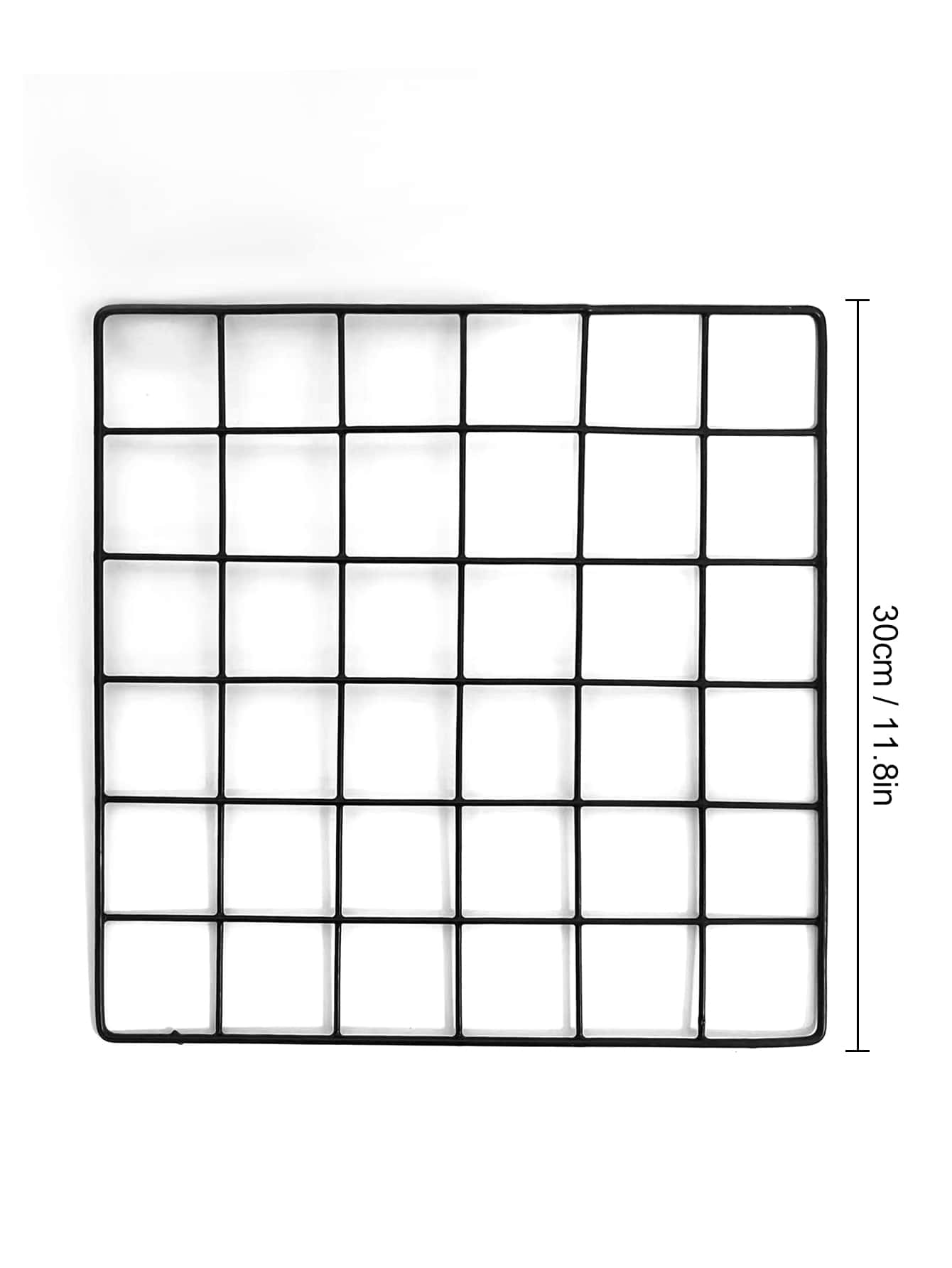 1pc Black Grid Photo Wall Wire Grid Panel Picture Display Iron ...