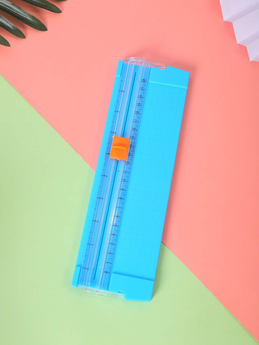 1pc Simple Blue Paper Cutter | SHEIN USA