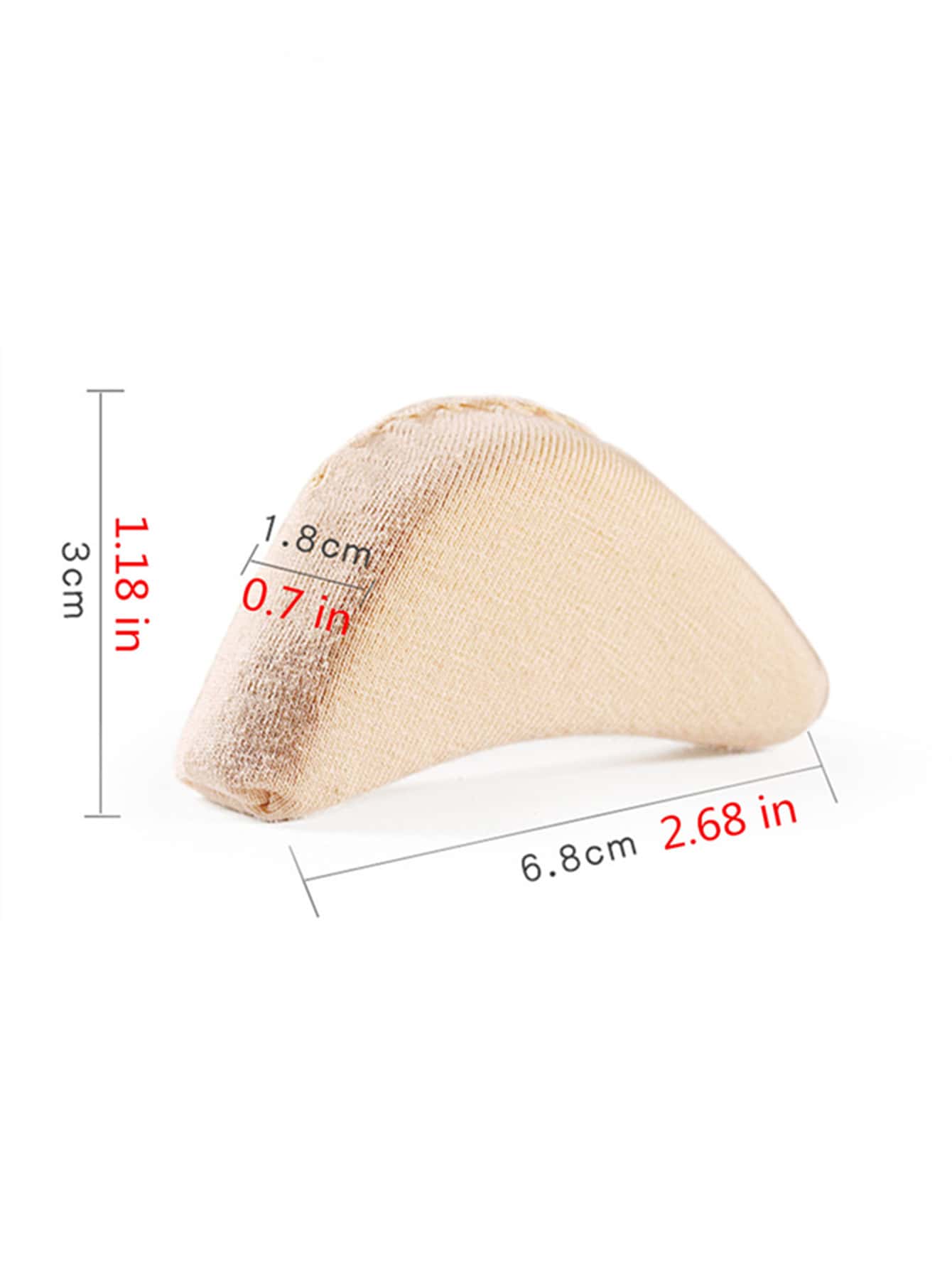 1pair Super Soft Shoes Front Insole Sponge Half Pad For High Heels ...
