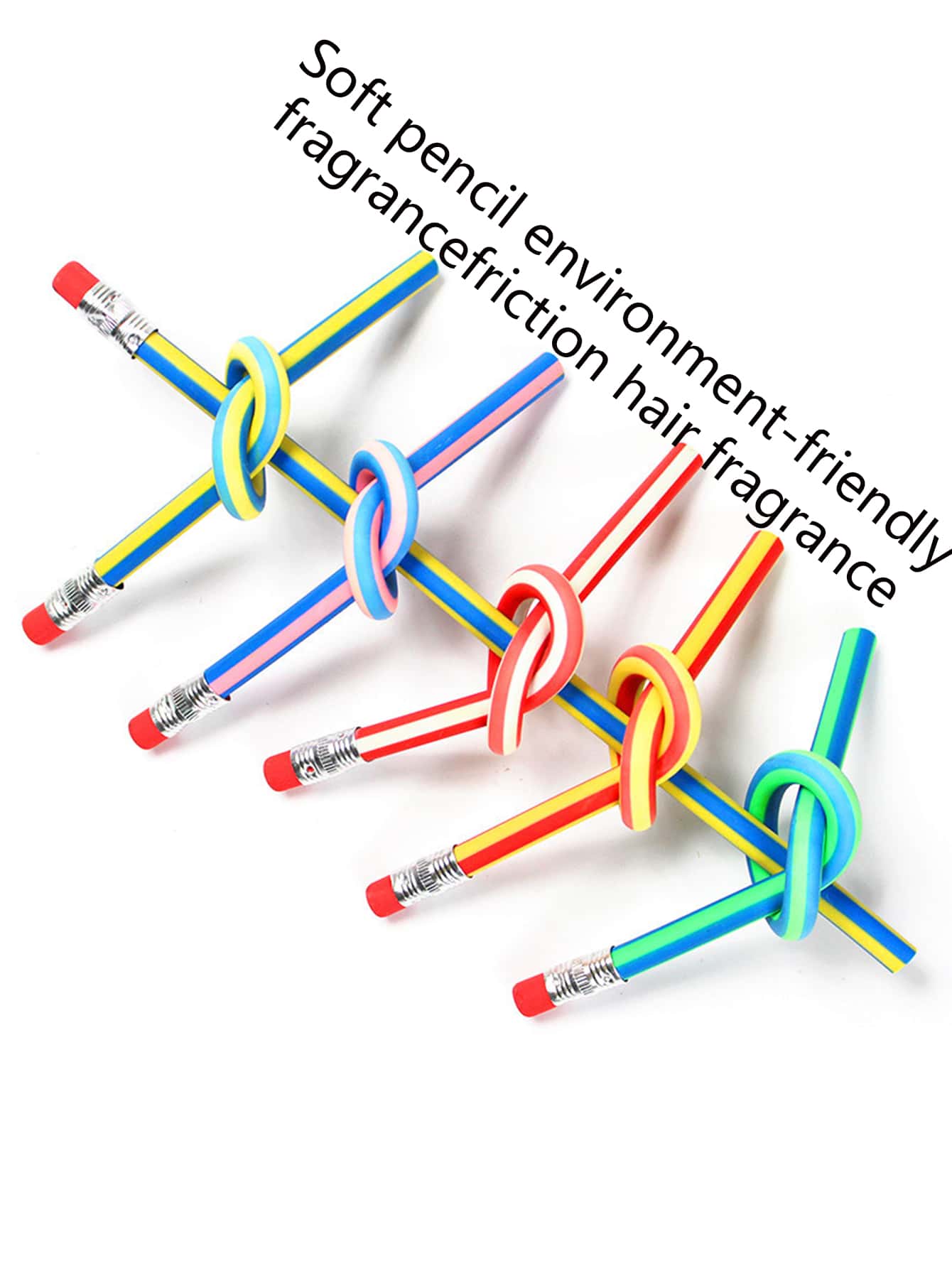 10pcs Flexible Bendy Pencils That Keep The Shape And Form Words Easily ...
