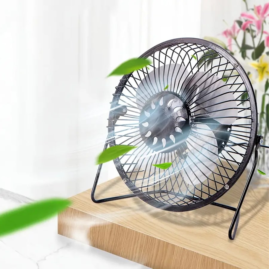 USB-ventilator Mini Mute Kantoor Studentenflat Desktop Circulerende ...