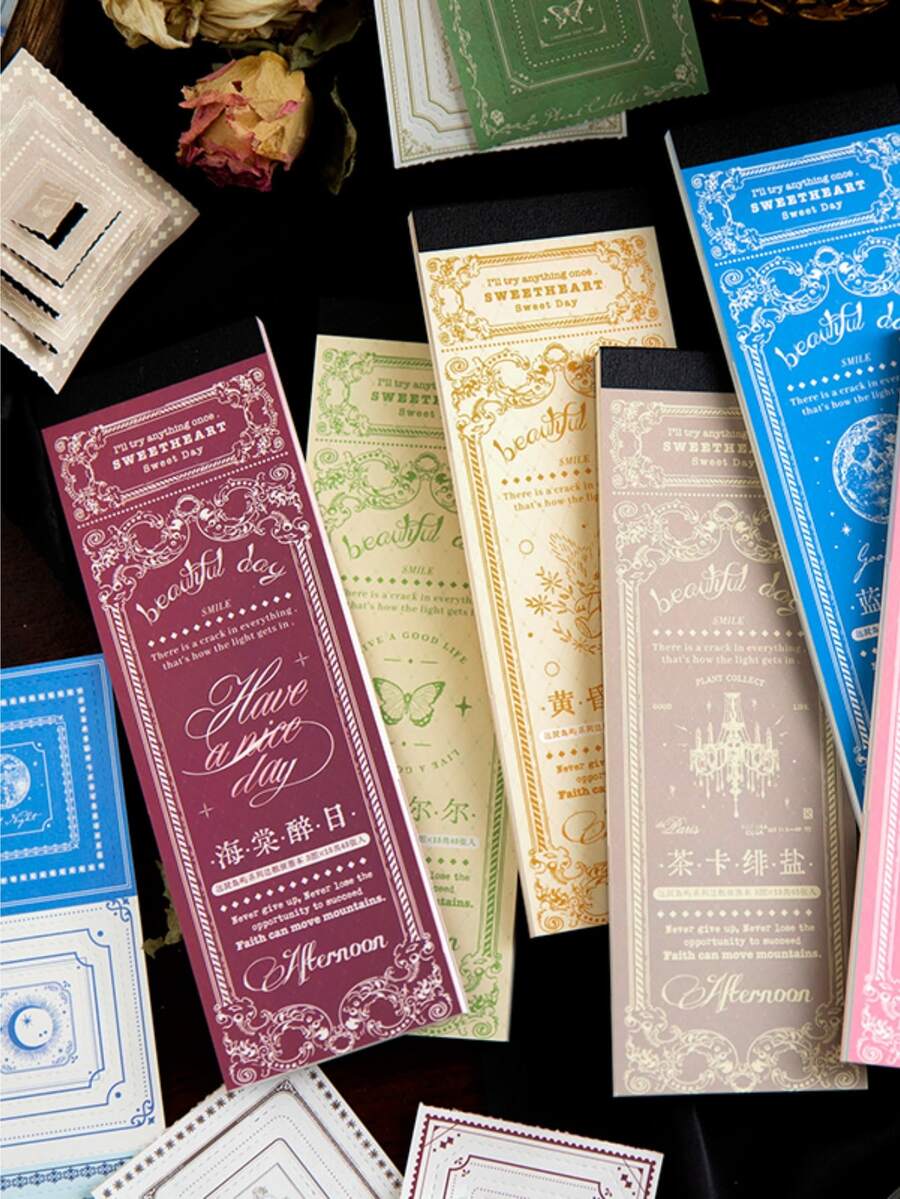 15 Sheets Border Design Tear-off Note Pad | SHEIN USA