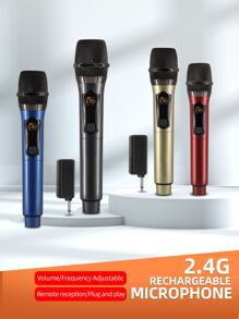 2.4G Rechargeable Wireless Microphone | SHEIN USA