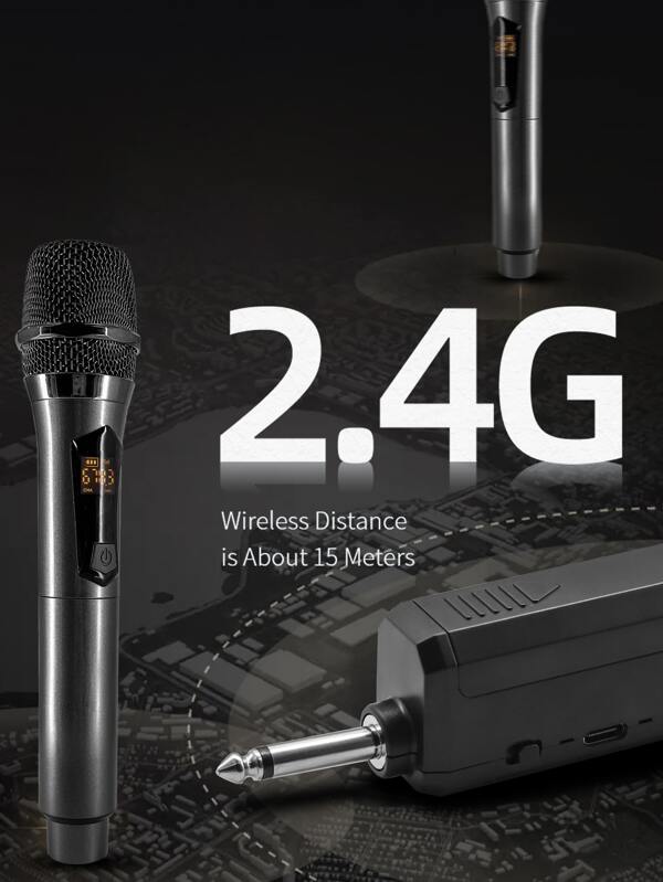 2.4G Rechargeable Wireless Microphone | SHEIN USA