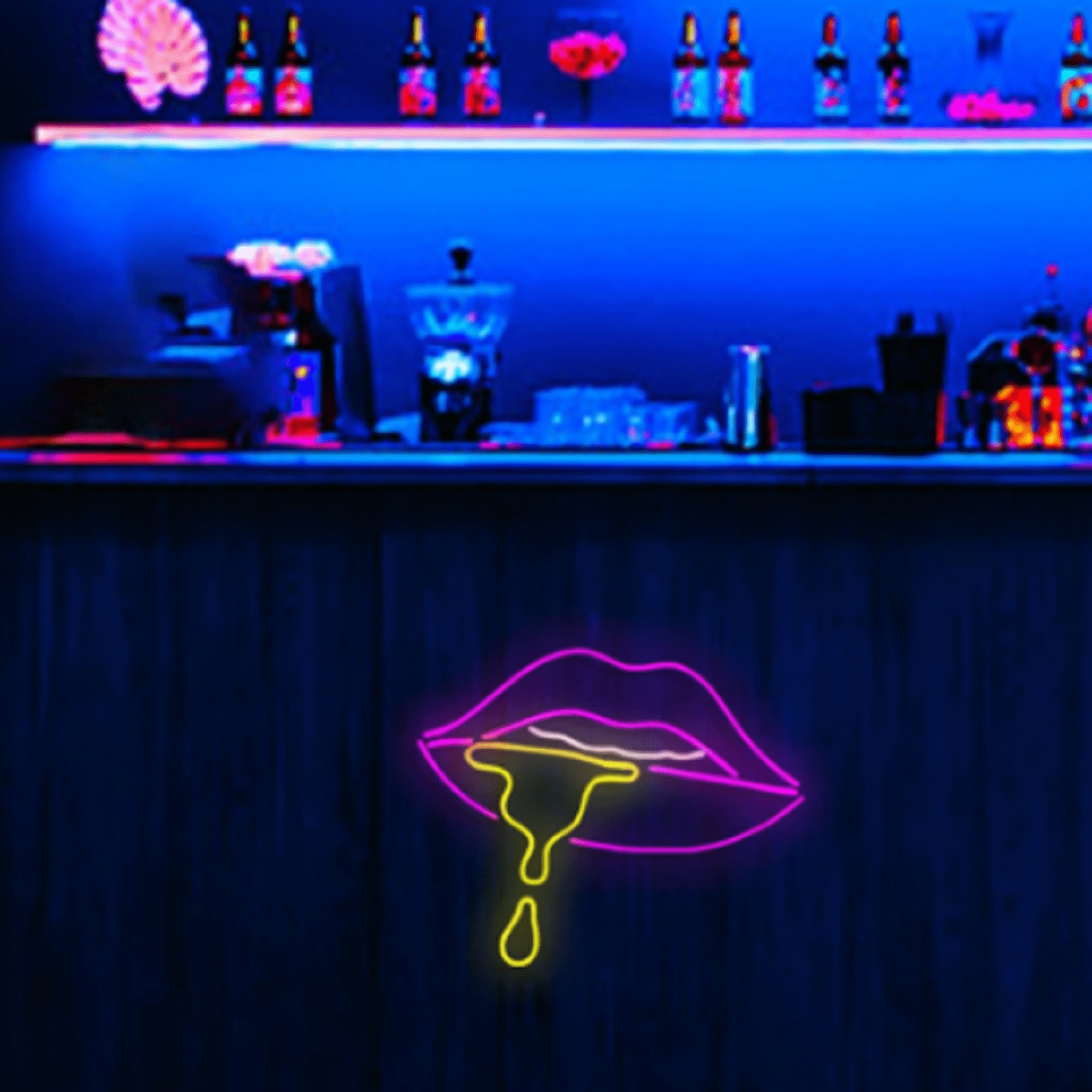 Sexy Lips Neon Sign Led Light Flame Red Lips Symbol Wall Decoration For Living Room Party 