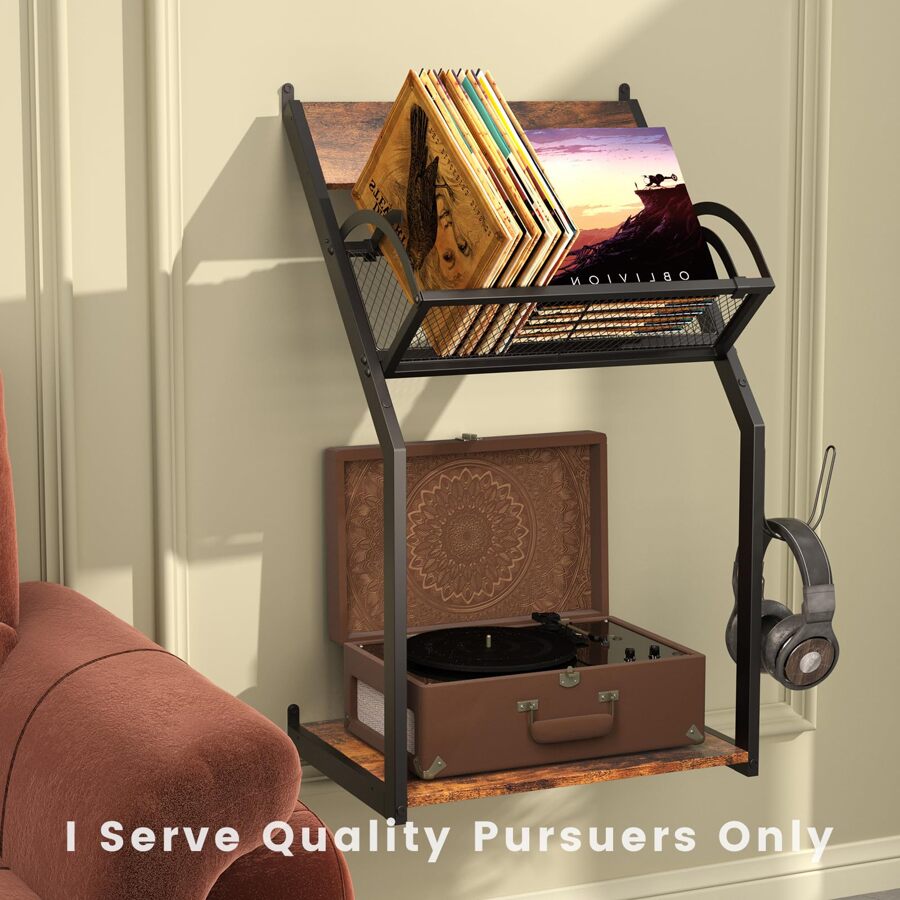 Record Player Stand,Turntable Stand,Record Player Table,Wall Mounted ...