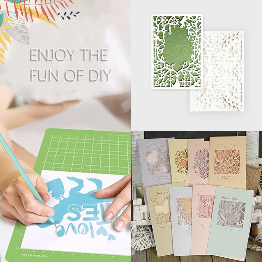 Premium 12*12 Inch Engraver Cutting Mat - High Precision Non-Slip Mat ...