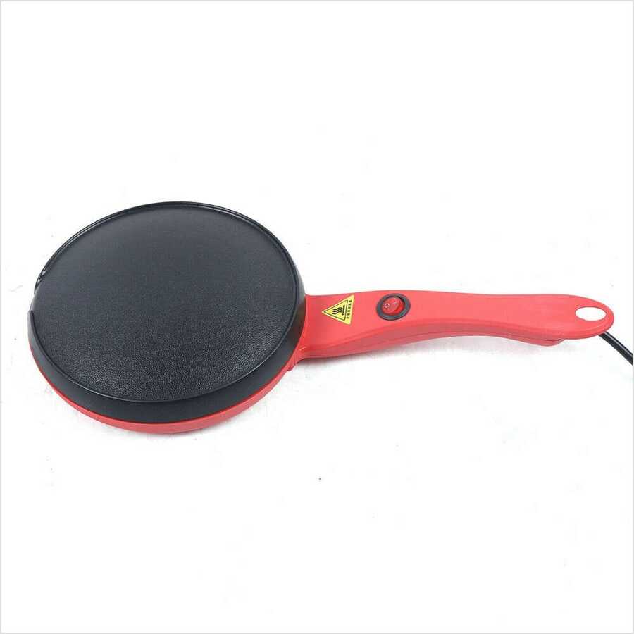 7" Electric Crepe Maker Baking Pancake Pan Non Stick Griddle Machine ...