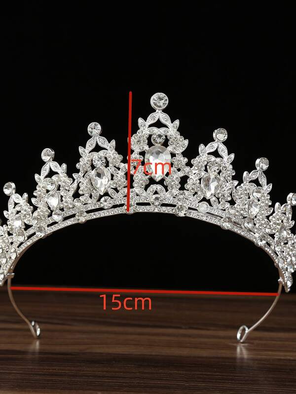 Rhinestone Crown Decor Headband | SHEIN USA