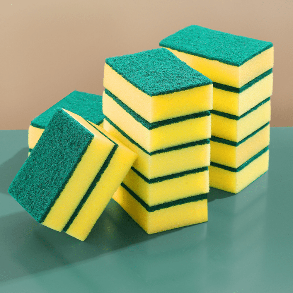 1/5/10/20/30/40/50 Pieces Per Set Washing Sponge, Scouring Pad, Pot ...
