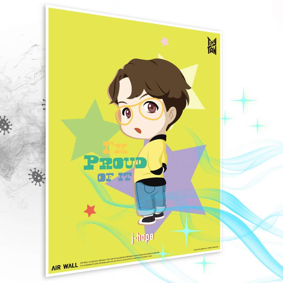 TinyTAN j-hope - IDOL Air Wall Poster【Official Licensed】 | SHEIN UK