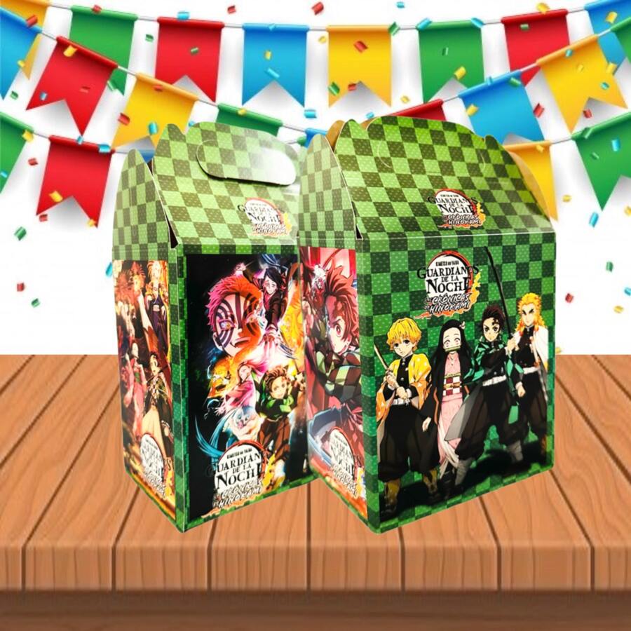 20 Night Guardians Candy Nezuko Character Birthday Party Bonus Bolo ...