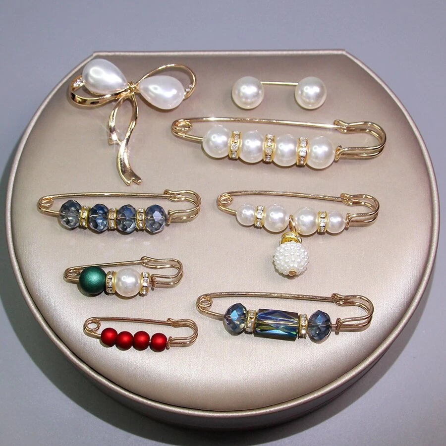 8pcs/Set Multi-Functional Buckle Pins For Fixing Clothes, And ...