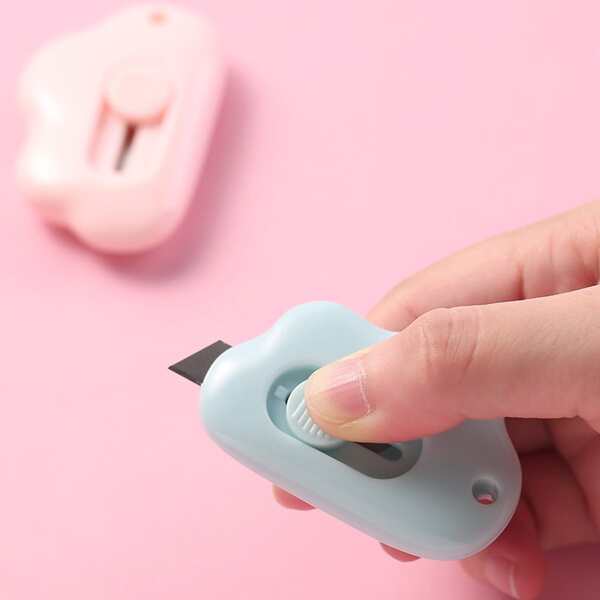 Mini Retractable Utility Knife Box Cutter Letter Opener Pocket Knives ...