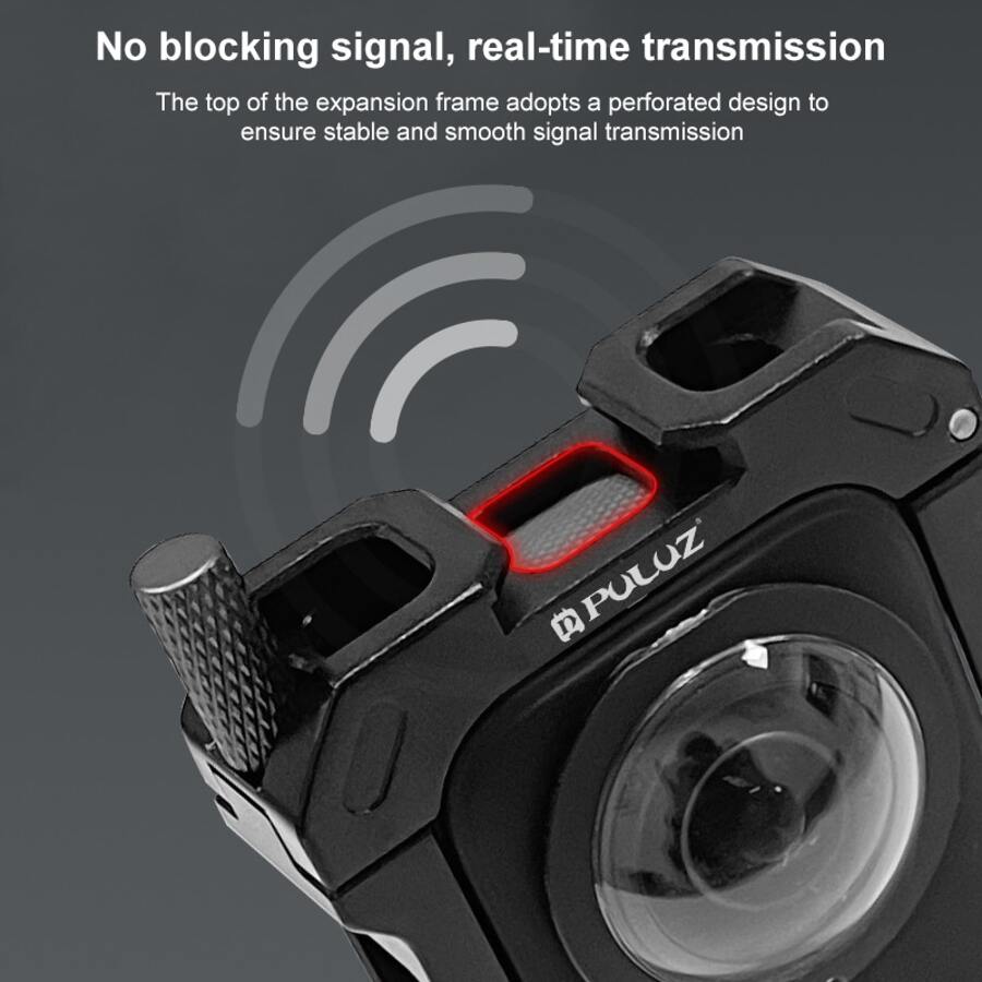 Puluz For Insta360 X3 PULUZ Metal Protective Cage Rig Housing Frame ...