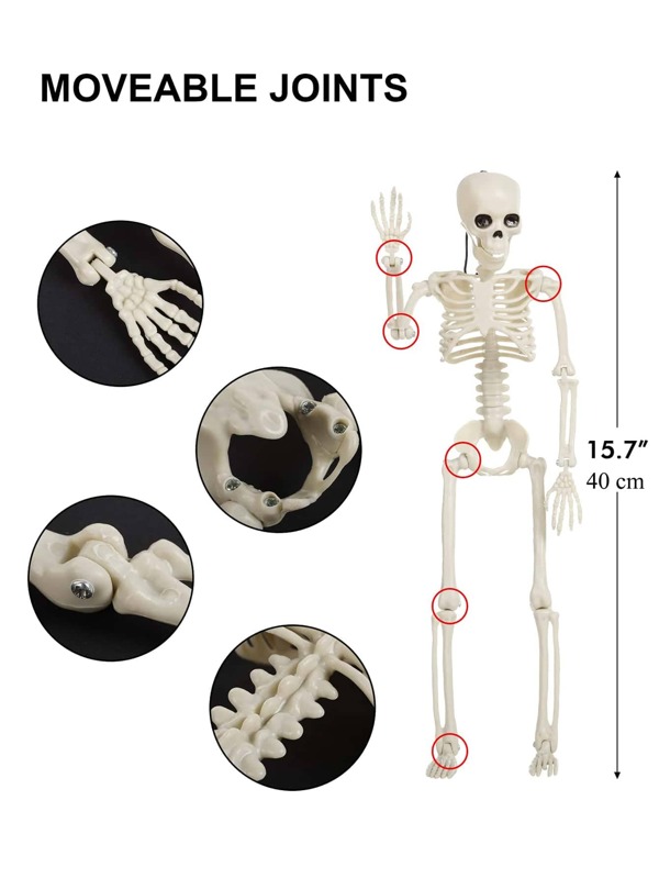 1pack skeleton figurines skeleton decor Halloween Skeleton Decorations ...