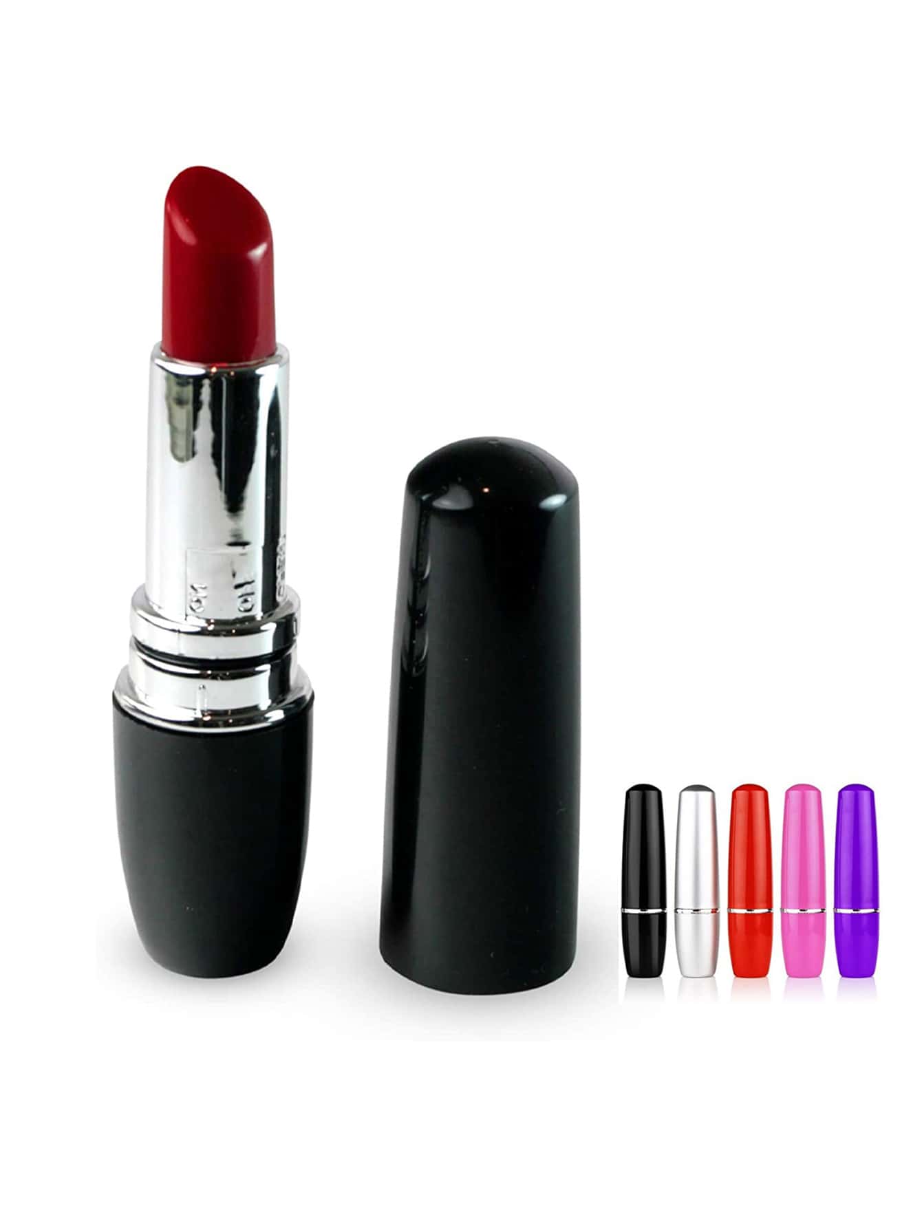 Mini lápiz labial vibrador velocidad ajustable privacidad Mini ...