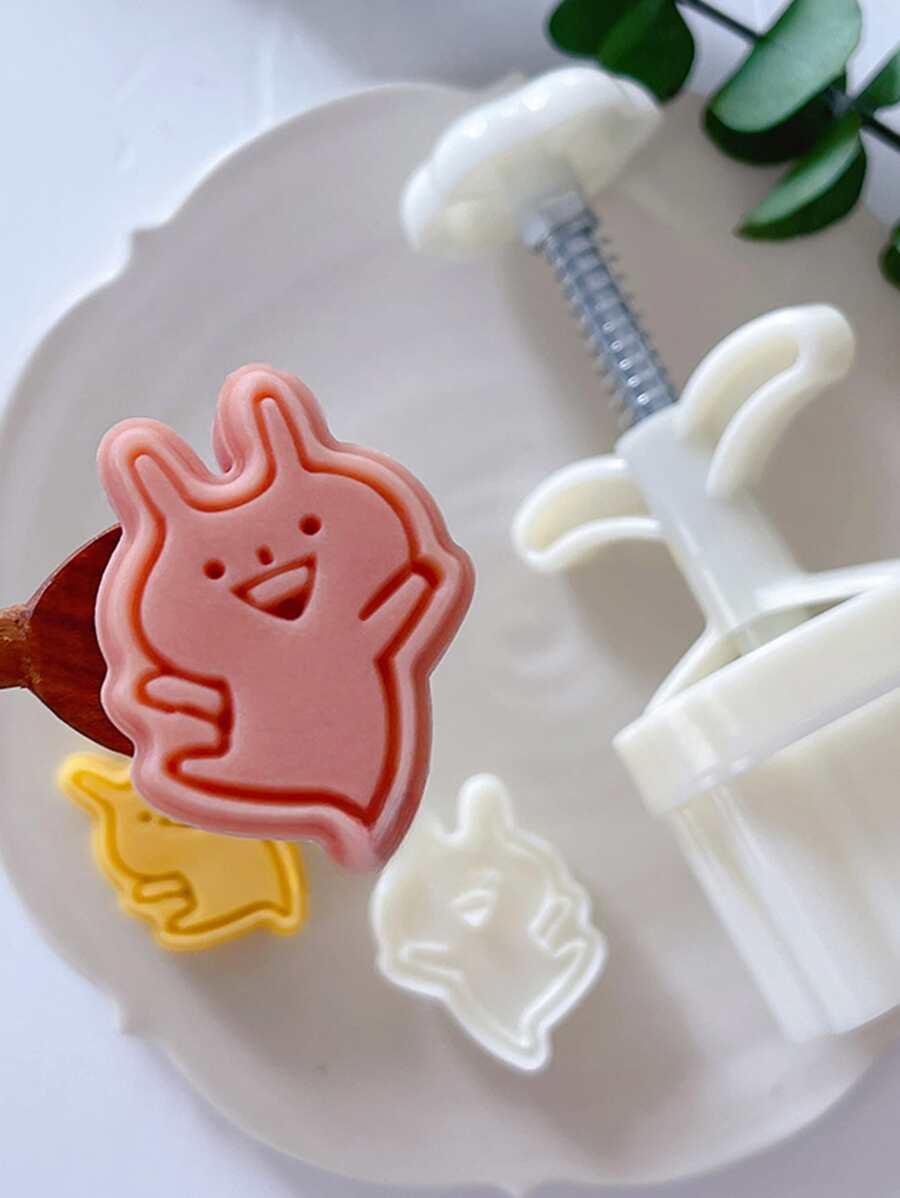 20g Mini Rabbit Shaped Mooncake Mold For Mid-autumn Festival, Dancing ...