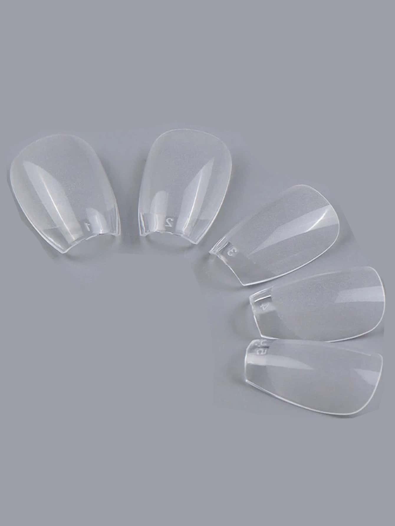 240Pcs/Box XXS Extra Short Coffin Soft Gel Tips For Gel X Nail ...