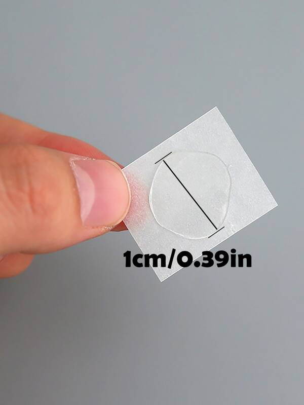2pcs Transparent Round Double-sided Adhesive Sticker | SHEIN USA