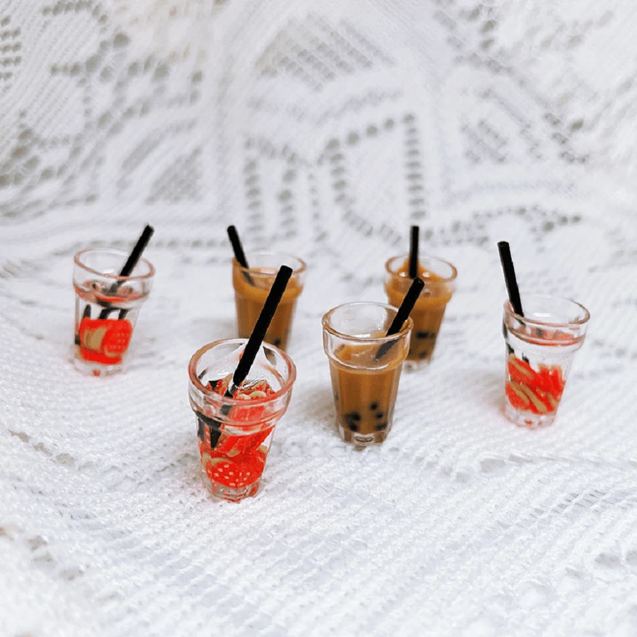 1pc Drink Cup Design Decoration Ornament | SHEIN USA