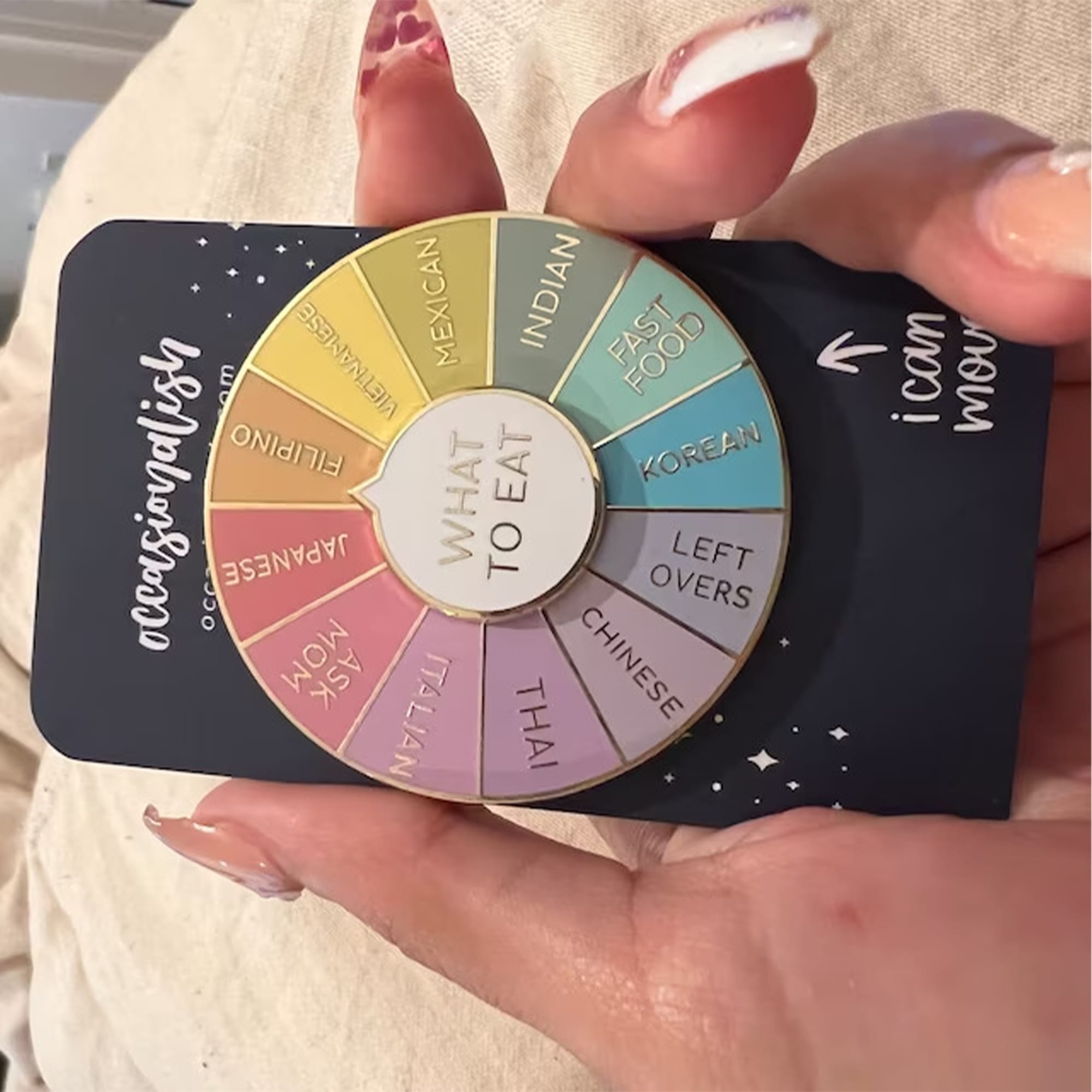 1PC Rotatable Wheel Style Fun Pin, With A Tangled Gospel, Personalized ...