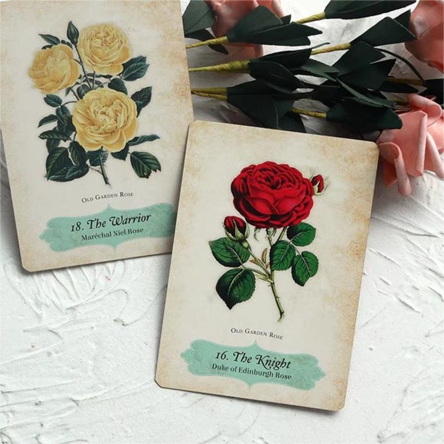 New Oracle Of The Roses Oracle Cards Prophecy Divination Deck 44 Cards ...