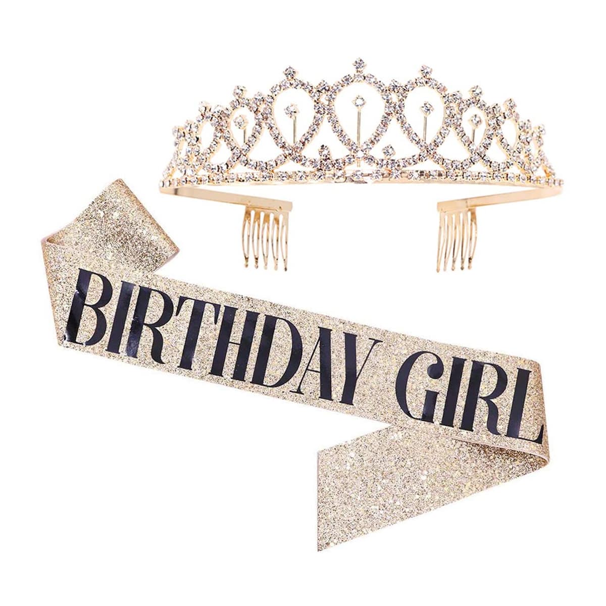 2pcs colorful girl shawl + crown | SHEIN USA