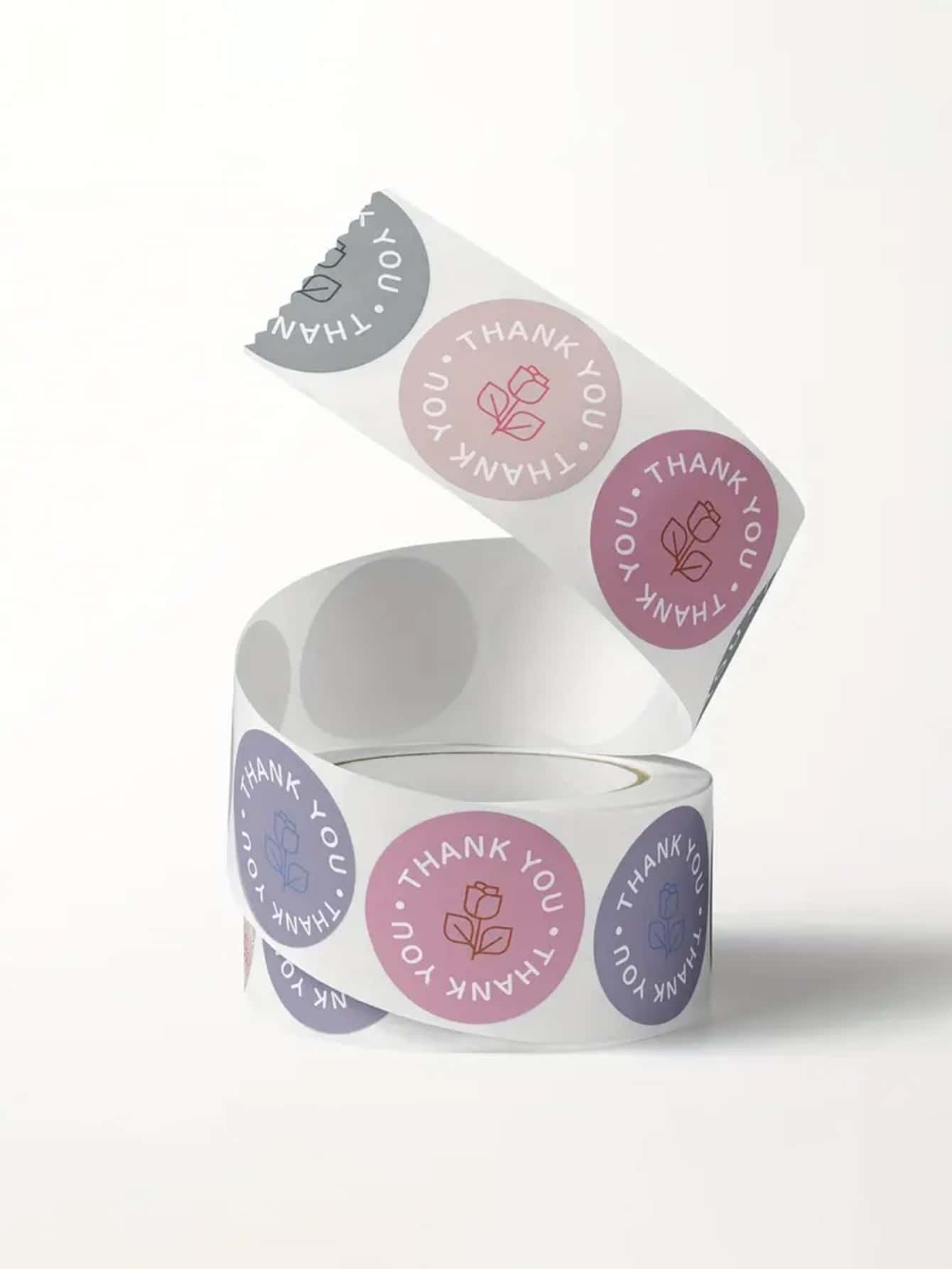 Pegatina 1 rollo decorativo regalo envase gracias | Moda de Mujer ...