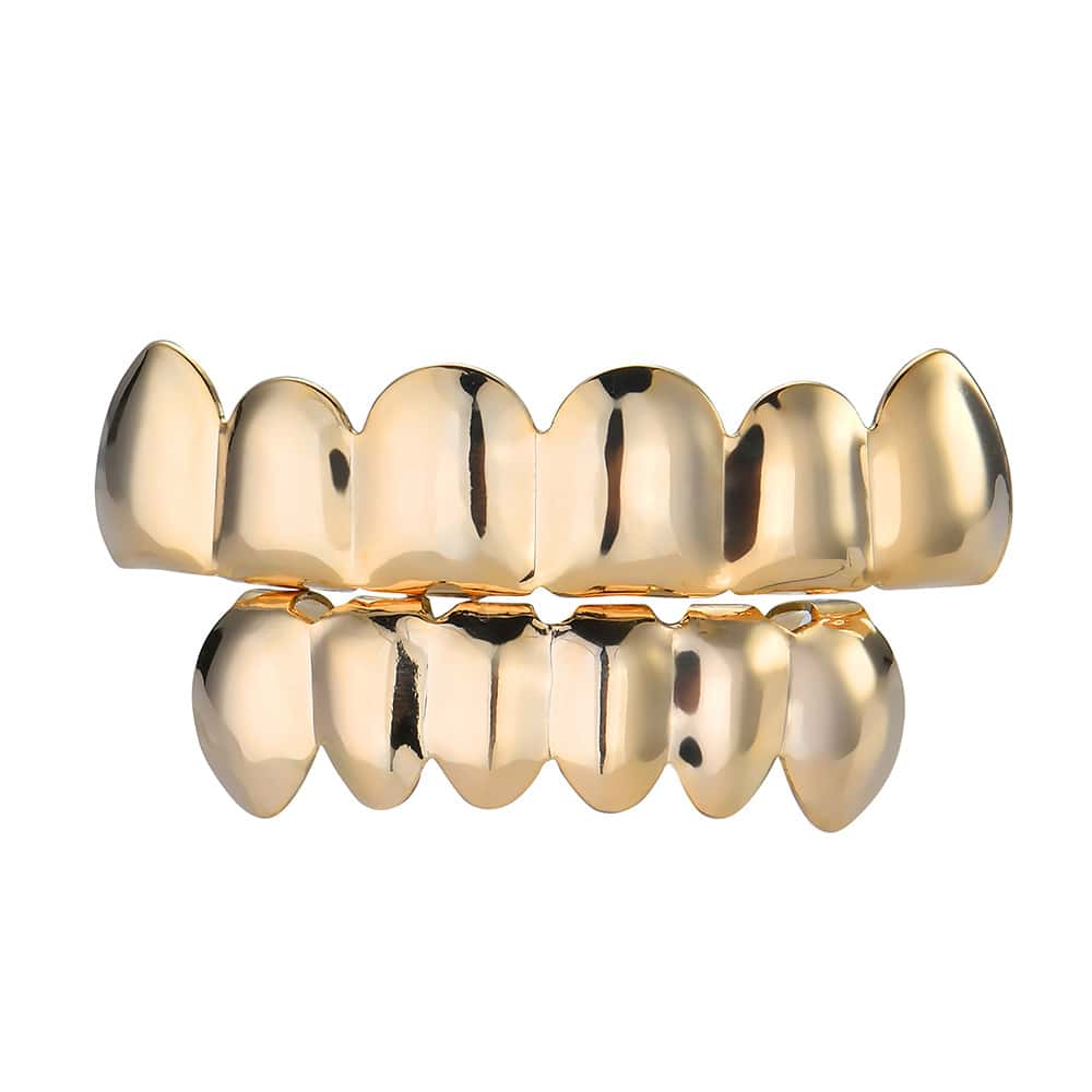European & American Hip Hop Teeth Grillz, Shiny Teeth Grillz For ...